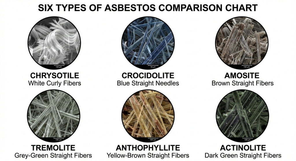 Common Types Of Asbestos: Complete Guide To All 6 Varieties | 2026 ...