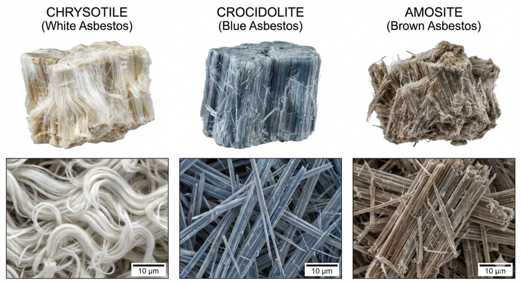 Common Types Of Asbestos: Complete Guide To All 6 Varieties | 2026 ...